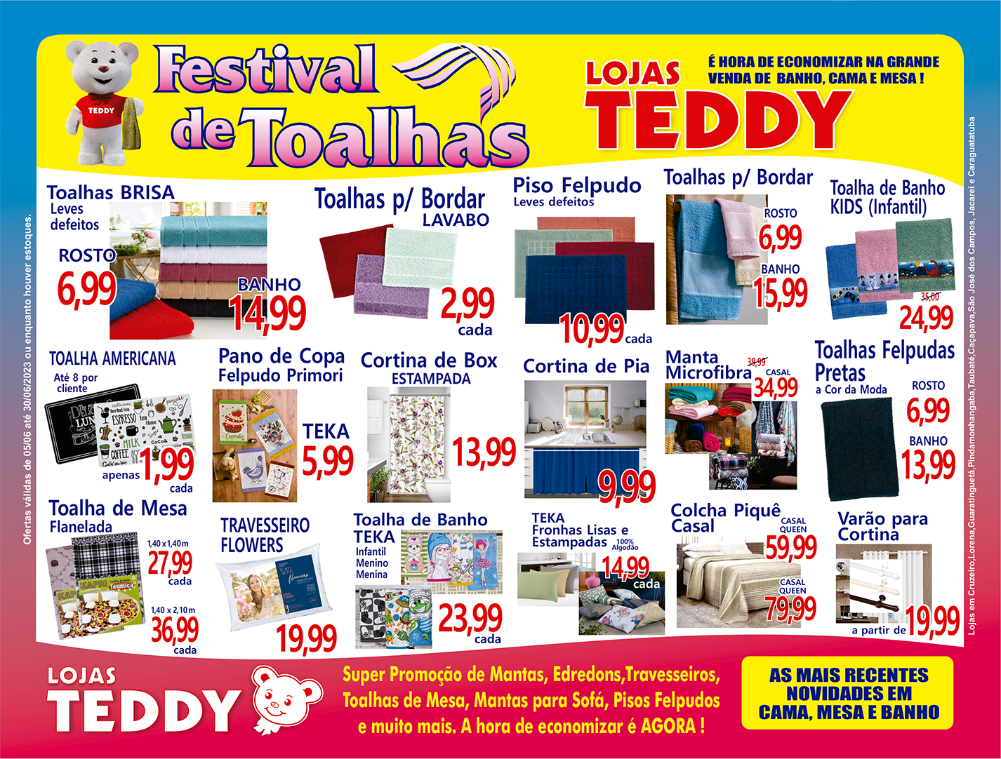 Lojas Teddy – Quase tudo de 1 a 99