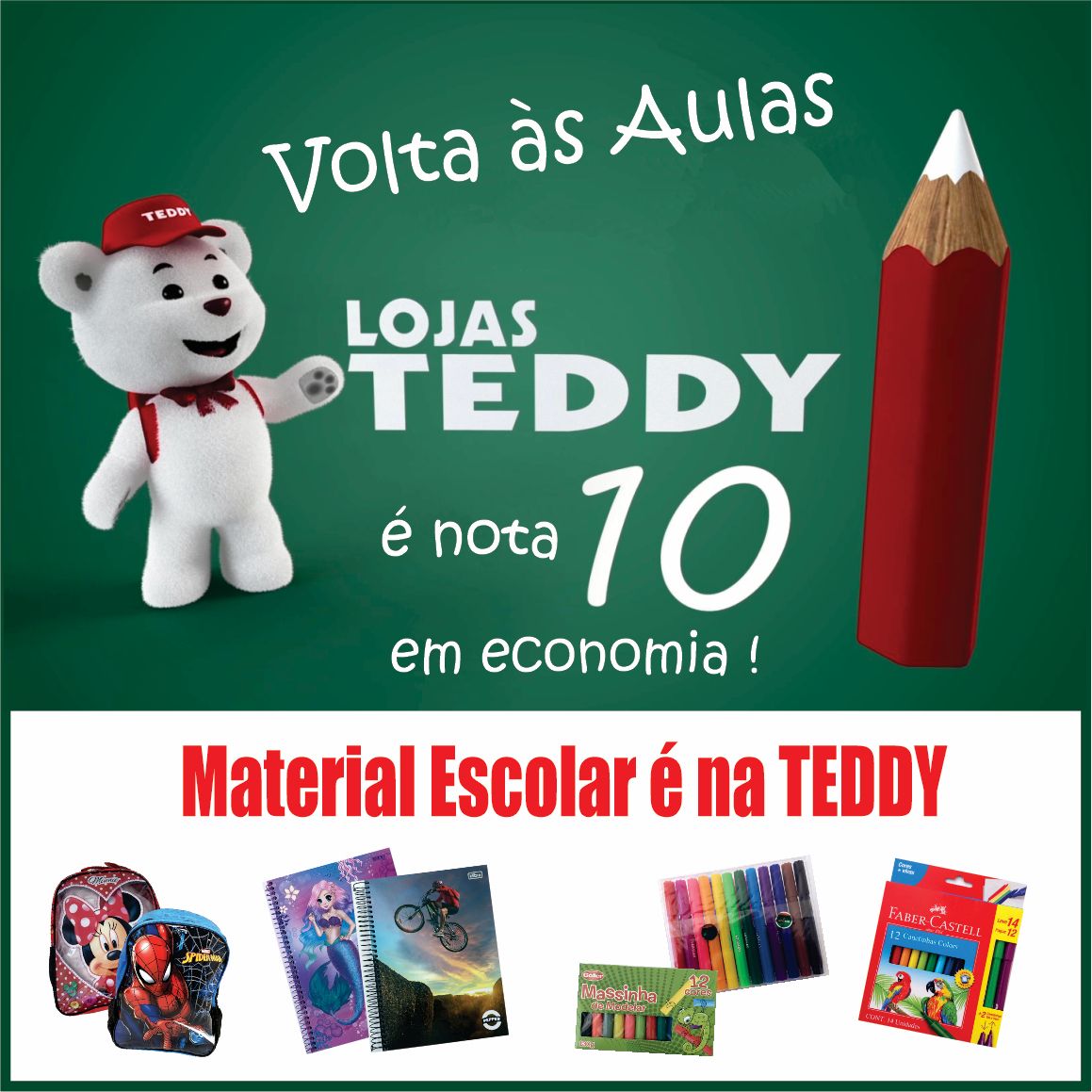 Lojas Teddy – Quase tudo de 1 a 99